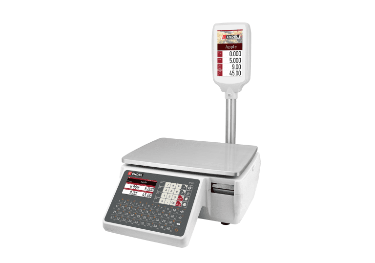 IP-20 Touch Screen Label Printer – HD Color Display & 360° Rotatable Pole