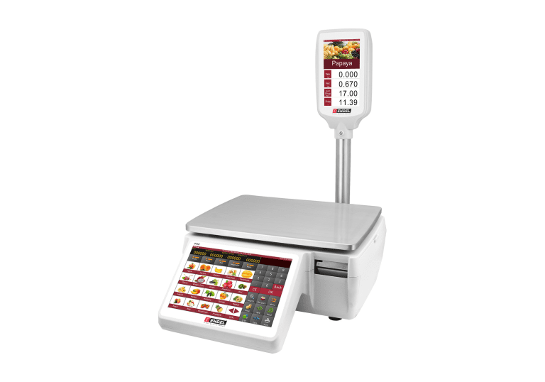 IP-30 Touch Screen Label Printer – 360° Display & Back-Office Software